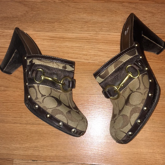 Coach | Shoes | Coach Mules | Poshmark